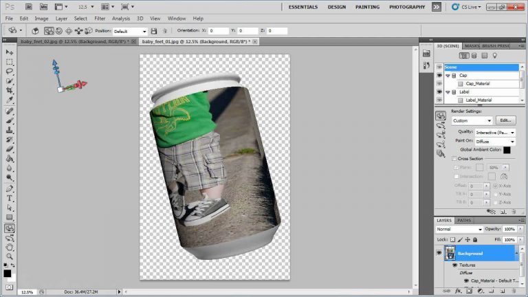 How to Make Textures for 3D Models | The Motion Tree
